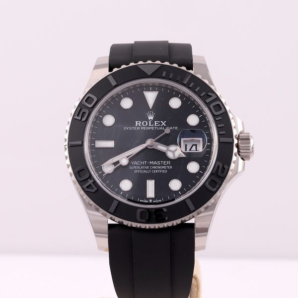 FS: 2023 Rolex Yacht-Master 42 Falcon's Eye White Gold Oysterflex Full ...