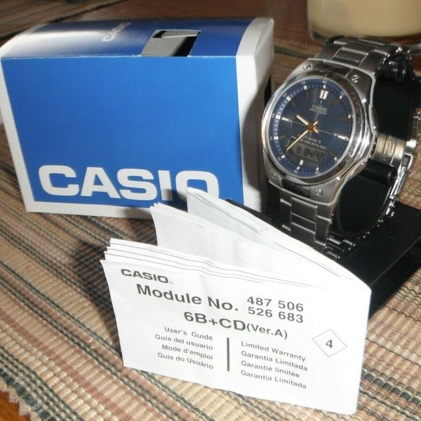 Casio Waveceptor Atomic Watch : WVA-M490 | WatchCharts Marketplace