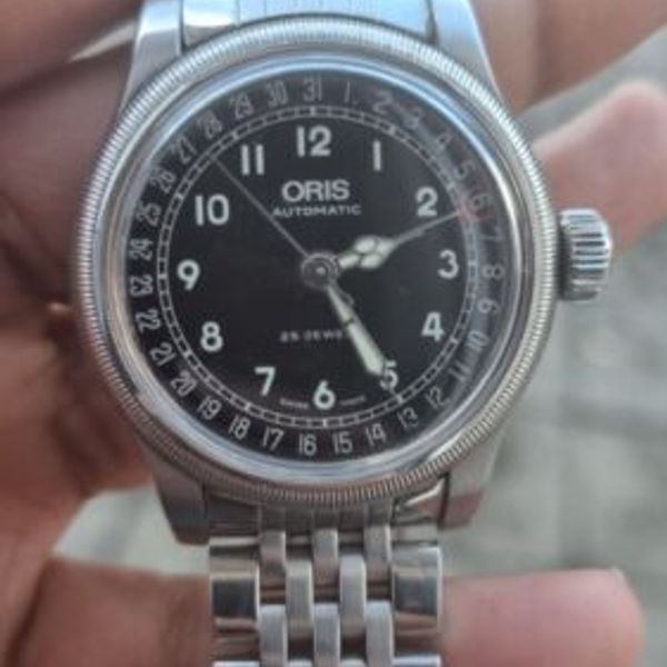 ORIS Big Crown 7551 Men's Automatic Watch Black Dial 36mm | WatchCharts ...