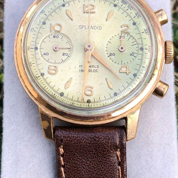 VINTAGE SPLENDID CHRONOGRAPH - CAL VENUS 188 | WatchCharts Marketplace