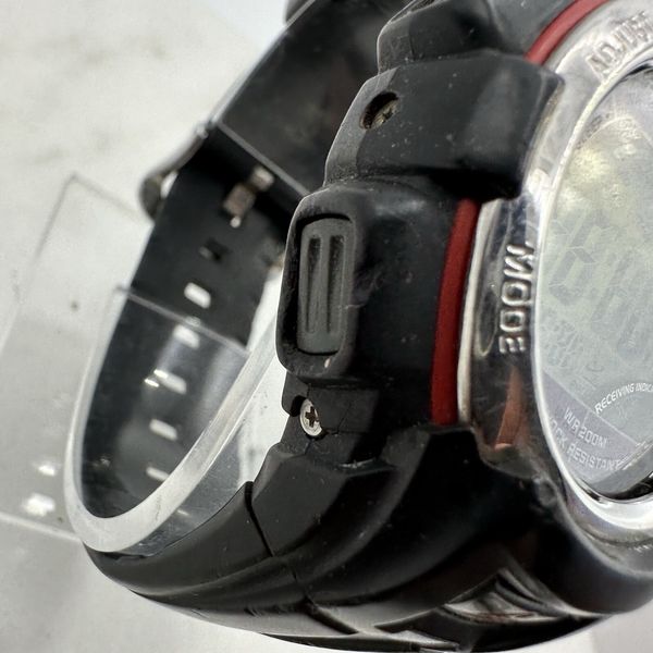 Men Casio G-Shock Wave, Watch Black & Red Tough Solar Atomic GW-300 ...