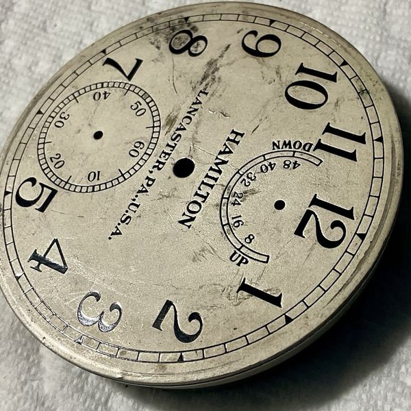 Hamilton Watch Company Model 22 Ship's Chronometer movement parts ...