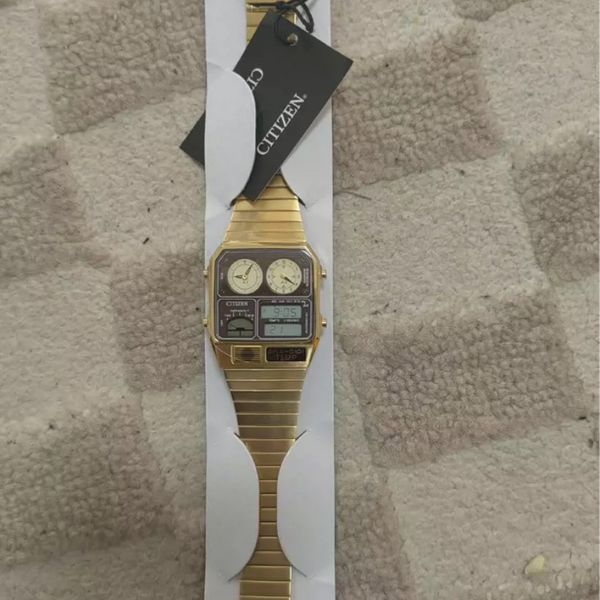 Citizen Ana-Digi Temp Watch Gold | WatchCharts Marketplace