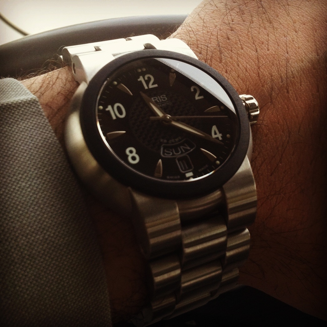 FS :**price drop** discontinued Oris Luxury Men's Watch TT1 635-7518-44 ...