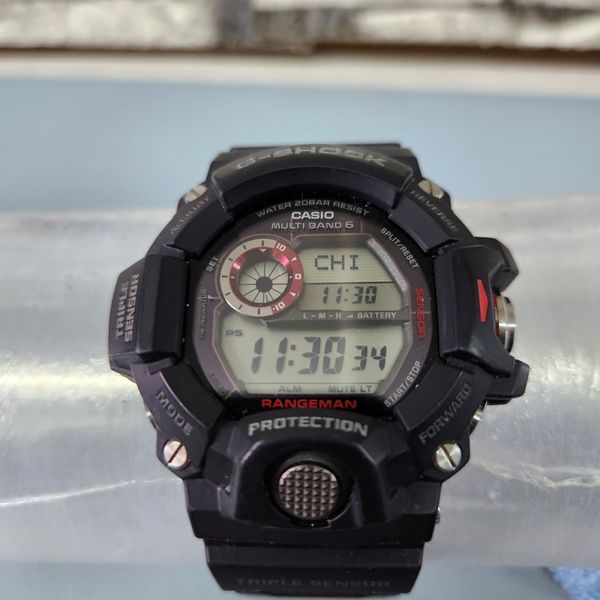 Casio G-SHOCK Rangeman Men's Black Watch GW-9400 Model 3410 - USED | WatchCharts Marketplace