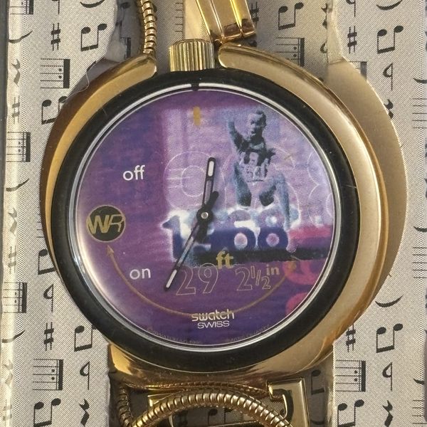 Swatch Pop-Up Watch Swiss Made Never Worn Found in Wealthy Estate ...