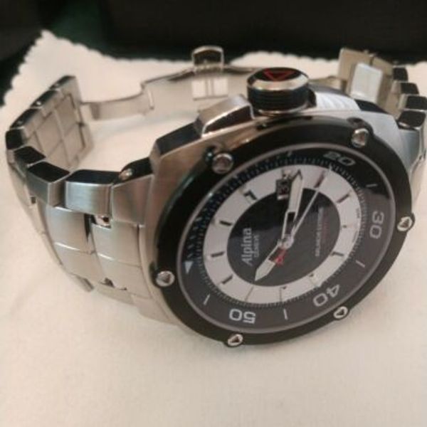 ALPINA AVALANCHE EXTREME AUTOMATIC STAINLESS 48 mm MEN"S WATCH ...