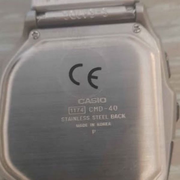 Casio Vintage Watch cmd-40 Tv Remote Control Nos New Rare | WatchCharts ...