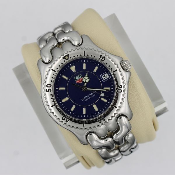 Tag Heuer WG111A.BA0423 Mens SEL Series Professional Quartz Watch Blue ...