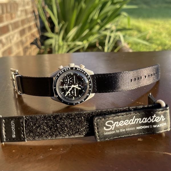 Premium Strap for Swatch Moonswatch (w/ Sample Watch Model) - 20mm ...