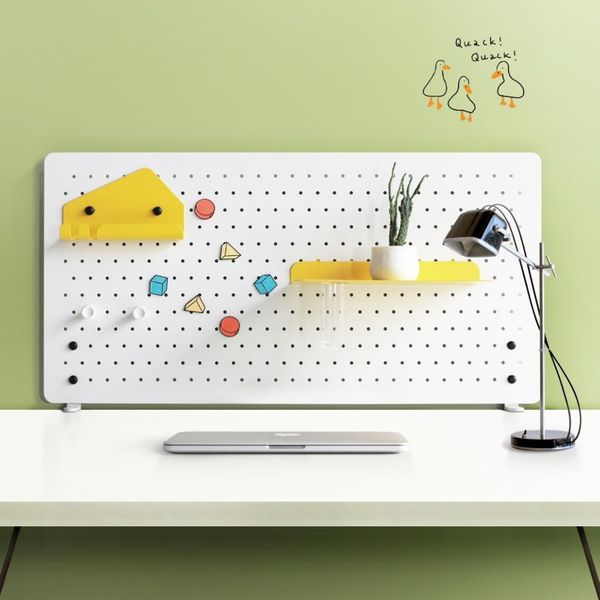 Mag-Board - Home Office Pegboard Desk Organizer Shelf Space Magnetic ...