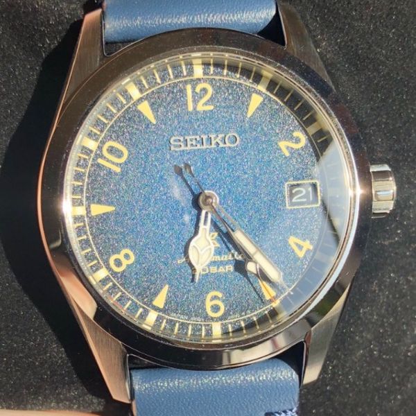 FS: BNIB Seiko SPB157 38mm Alpinist Blue Dial | WatchCharts