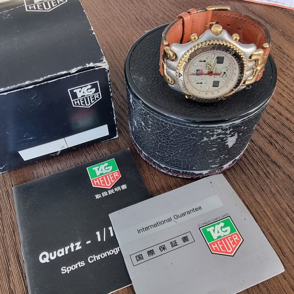 Tag Heuer Sel Chrono Senna RARE VGC Original Box And Papers Please Read ...