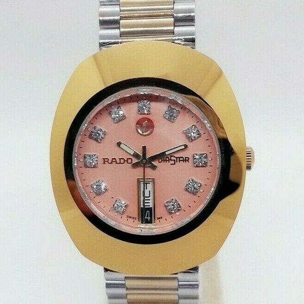 Vintage Rado Diastar Automatic Movement 2648 Day& Date Swiss Made Wrist ...