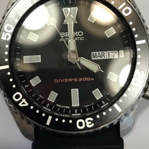 SEIKO Automatic Diver’s Watch 200 M SKX173 7S26-0028-Malaysia Movement ...