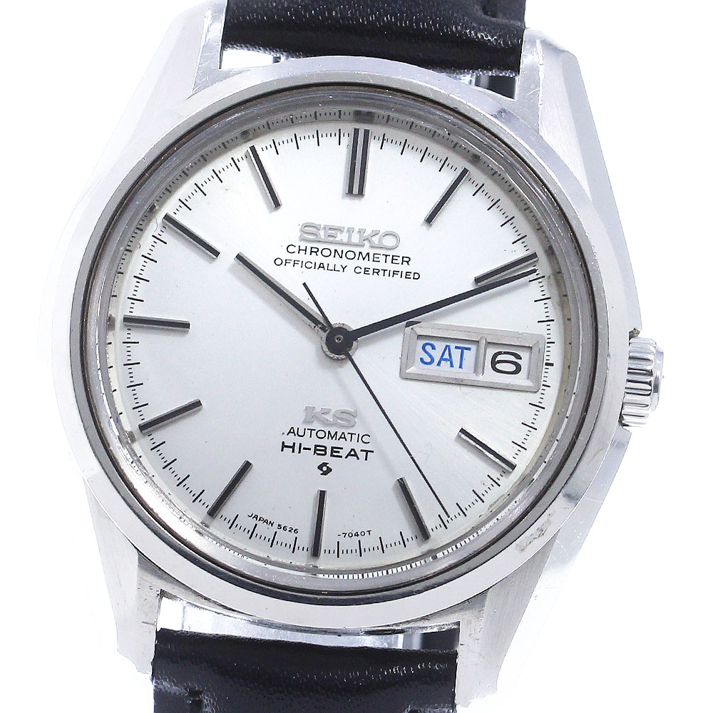 With translation [SEIKO] Seiko KS King Seiko Day Date 5626-7040 Automatic Men's_736629 [Used ...