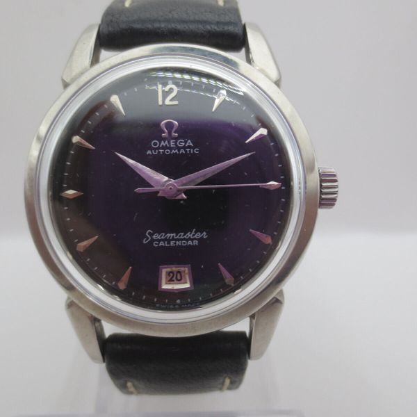 VINTAGE OMEGA SEAMASTER CALENDAR CAL.355 STAINLESS AUTOMATIC HUMMER ...
