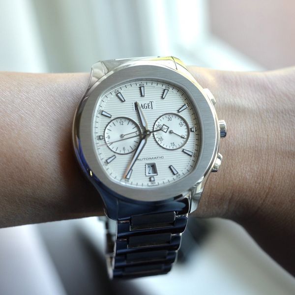*Mint* Piaget Polo S Silver Chronograph Men's Watch - G0A41004 ...