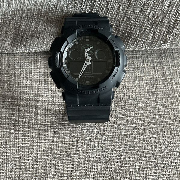 Casio G Shock GA-100 5081 Black - Needs New Battery | WatchCharts Marketplace