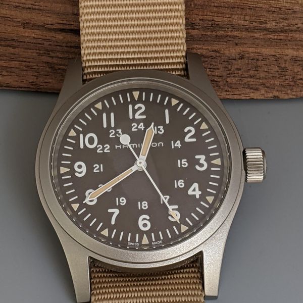 [WTS] Hamilton Khaki Field Mechanical - H50 movement with 80 hr power ...