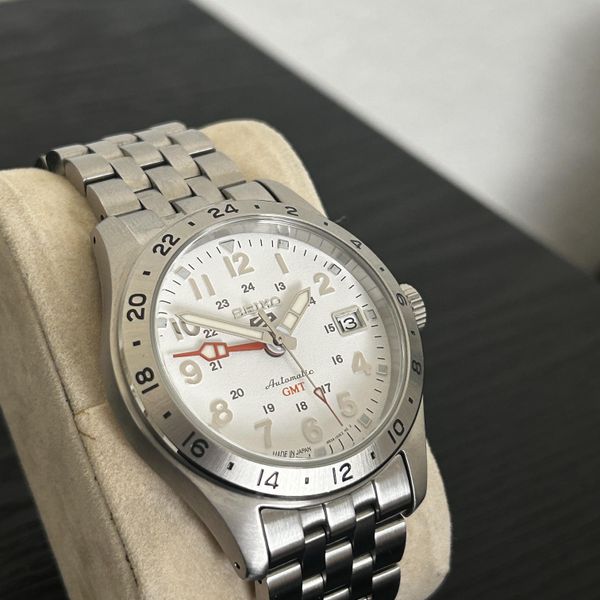 [WTS] Seiko SBC009 Field Watch GMT. $400 shipped. | WatchCharts Marketplace