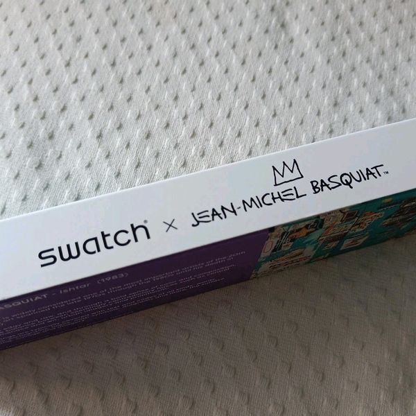 Swatch X Jean-Michel Basquiat Watch Ishtar | WatchCharts Marketplace