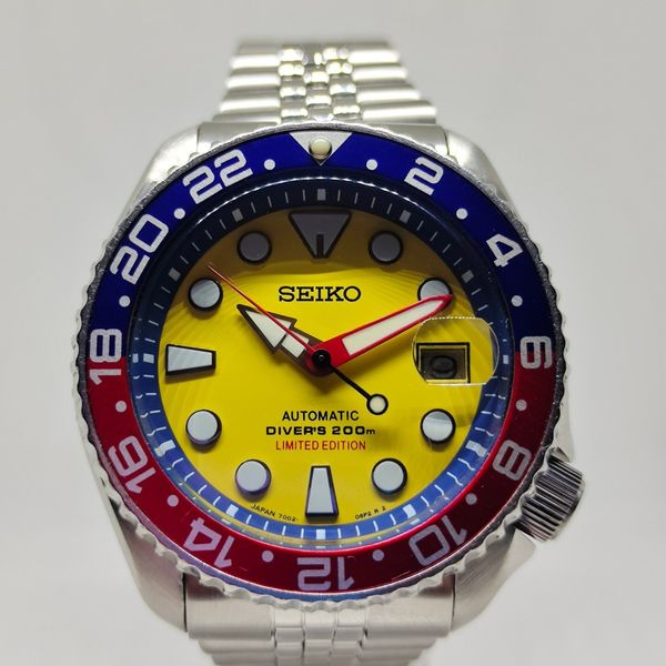PRE OWNED SEIKO DIVERS 7002-7000 SUMO DIAL AUTOMATIC MENS WATCH 6N1047 ...