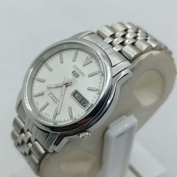 Vintage Seiko 5 Mens Automatic watch Day/Date 7s26 | WatchCharts Marketplace