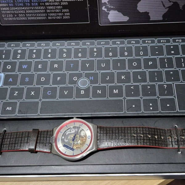 Swatch: James Bond 007 2 Q Limited Edition No Time to Die Watch ...