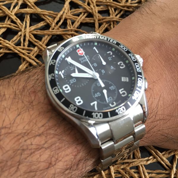 [WTS] Victorinox Swiss Army Chrono Classic - Ref. V.241122 with Saffire ...