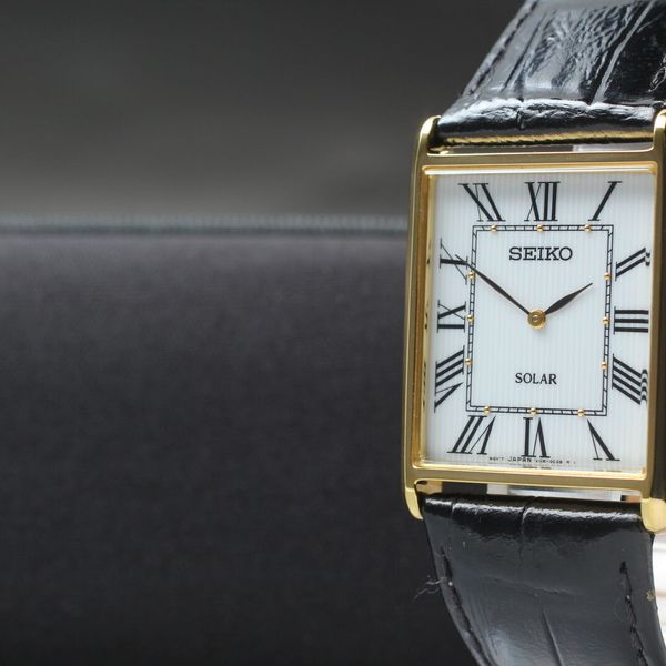 [Near MINT-] SEIKO V115-0BC0 SUP880 White Dial Solar Quartz Tank Men's Watch JP | WatchCharts ...