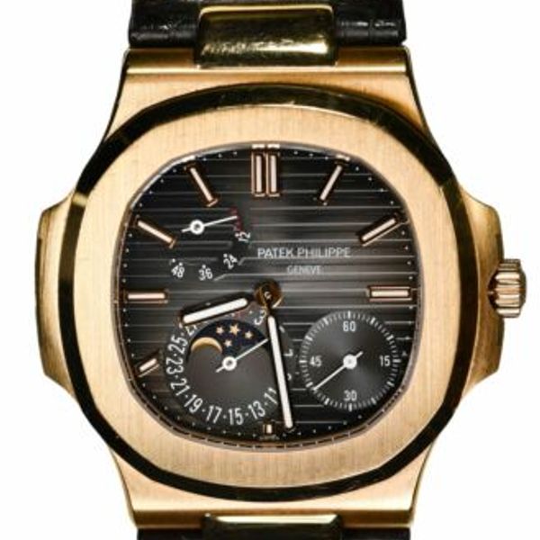 Patek Philippe Nautilus 5712R-001 18k Rose Gold Men's Automatic Watch ...