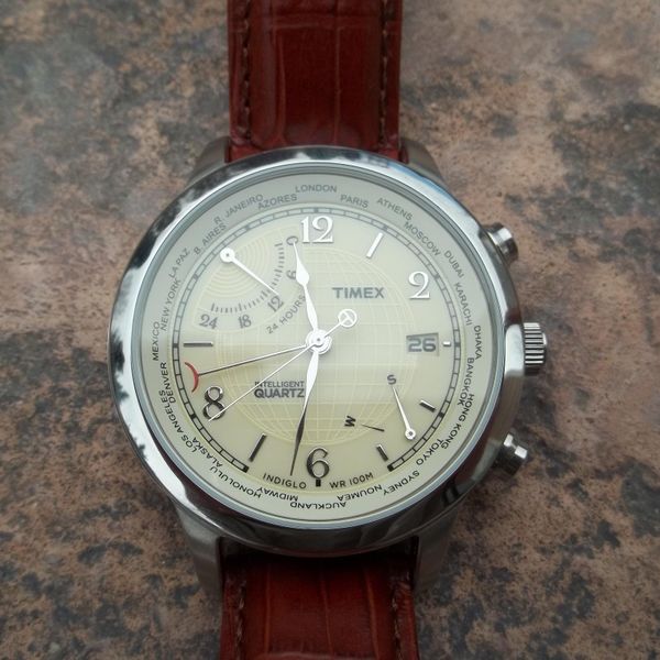 Timex Inteligent Quartz -Traveler Series / World Time | WatchCharts ...