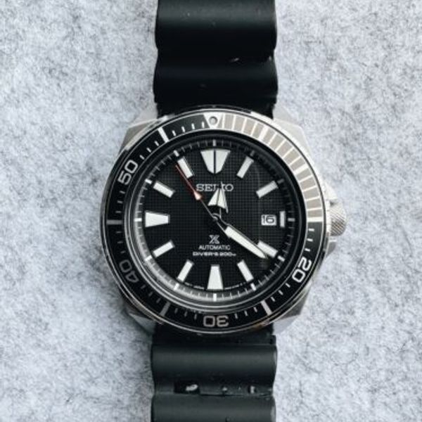 Seiko SRPB51 Prospex Samurai Stainless Steel Automatic Dive Watch 200 ...
