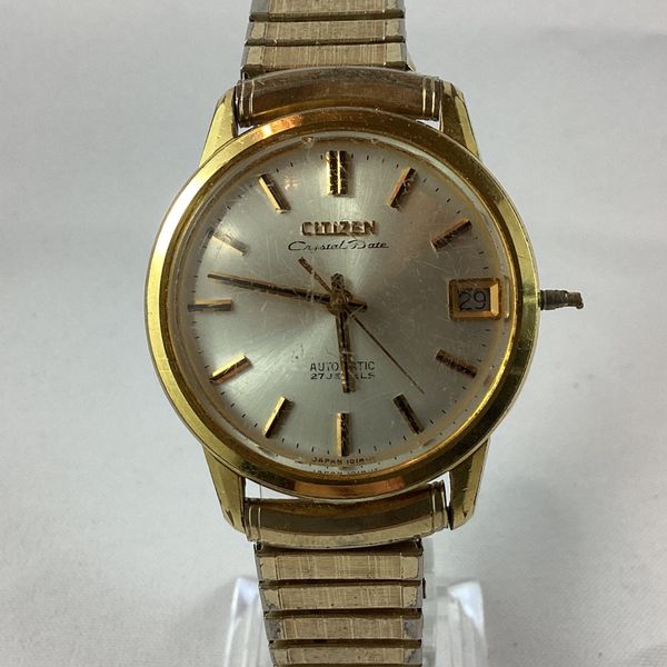 Citizen Crystal Date Automatic 27 Jewels Men's Watch - Working (K2) W ...