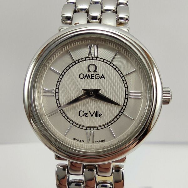 OMEGA De Ville Ref 795.1471 Ladies Stainless Steel Quartz Wrist Watch ...