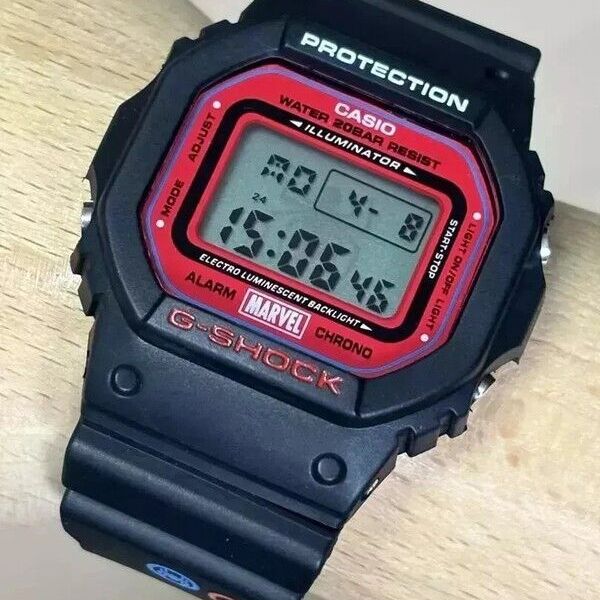 Casio G-Shock Limited Edition Marvel | Spider-Man | WatchCharts Marketplace