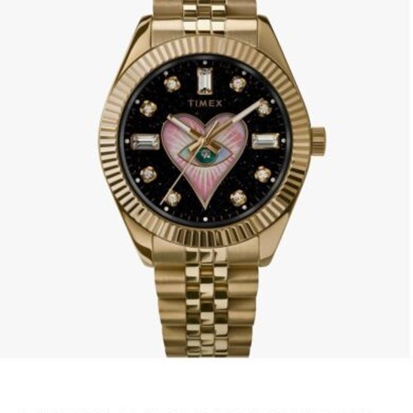 JAQUIE AICHE X TIMEX Limited edition Watch - Tribe Eye Heart. Extremely ...