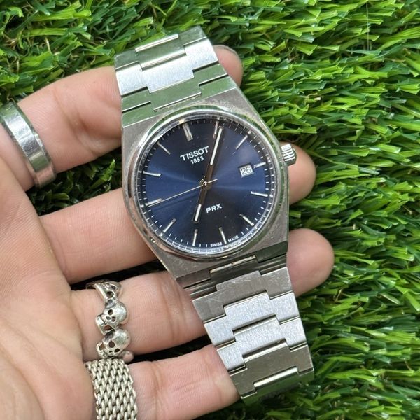 Tissot PRX Powermatic 40 MM Automatic Blue Dial Watch T137410A - 3MW ...