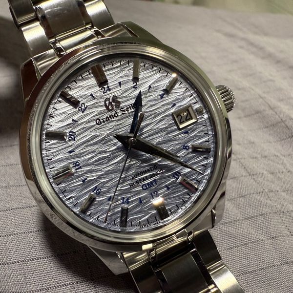 Grand Seiko GS Elegance Summer Hi-Beat 36000 GMT Automatic Watch ...