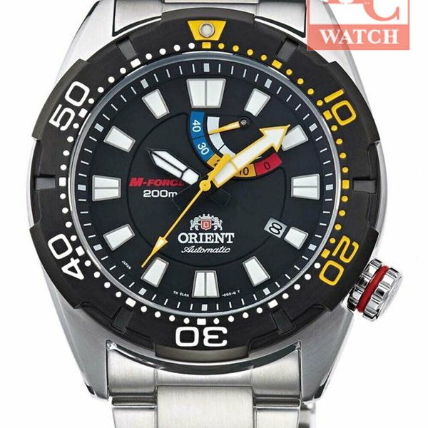 New Orient M-Force EL0A001B "Bravo" Diving Sports Automatic Power ...