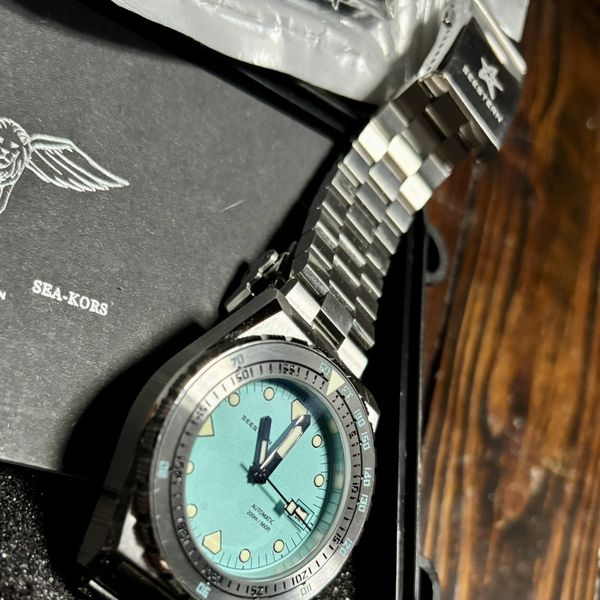 SEESTERN SUB600T Diver Watch Automatic Seiko NH35 Movement Steel Bezel ...