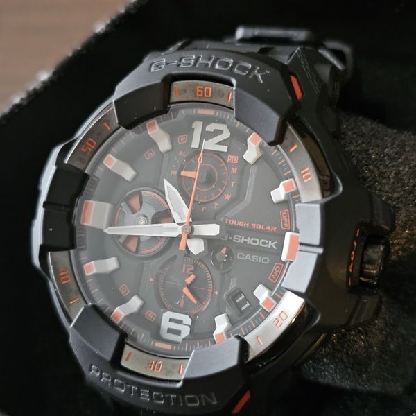 CASIO G-Shock Gravity Master GR-B300 Black Men's Brand New Watch ...