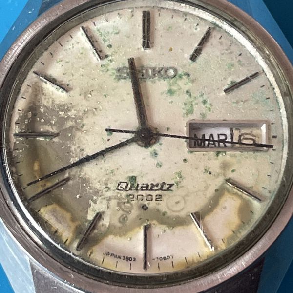 Vintage Seiko Quartz 2002 3803-7040 | WatchCharts Marketplace