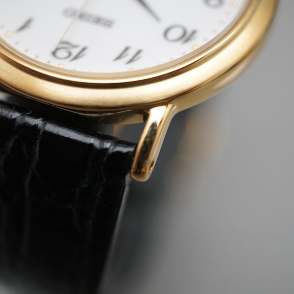 [WTS] Seiko Spirit SCDP030 7N01 Gold Tone White Numeral Dial Quartz ...