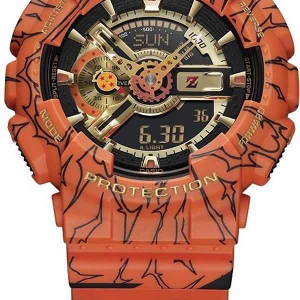 Casio limited edition Dragonball Dragon Ball Z G-shock Watch Original ...