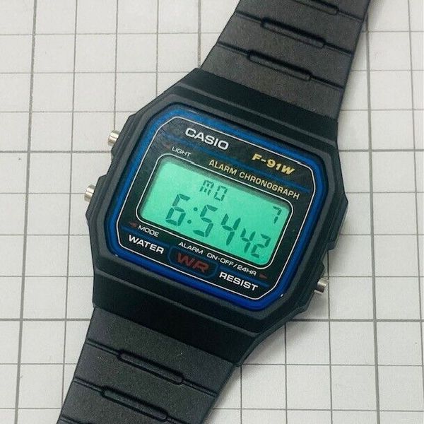 Custom Casio F91W Color Screen Mod | WatchCharts Marketplace