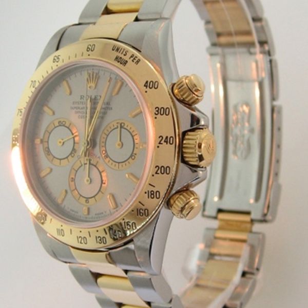 Rolex Daytona 16523 Two Tone 18k, Grey Dial, Warranty, $8,590 ...