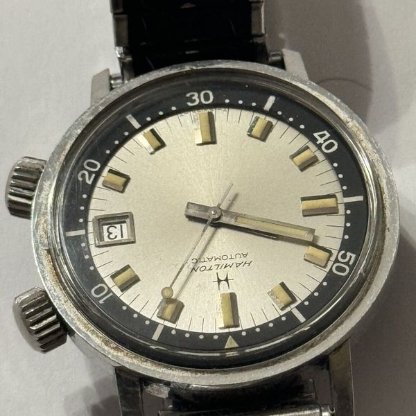 Vintage Hamilton "Cape Horn" 600 Super Compressor Divers Wristwatch ...