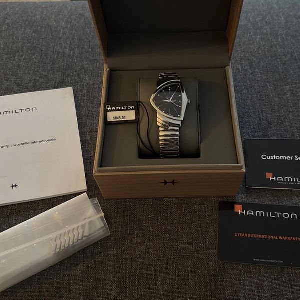 Hamilton Ventura w/Box & Tags - WORN ONCE | WatchCharts Marketplace